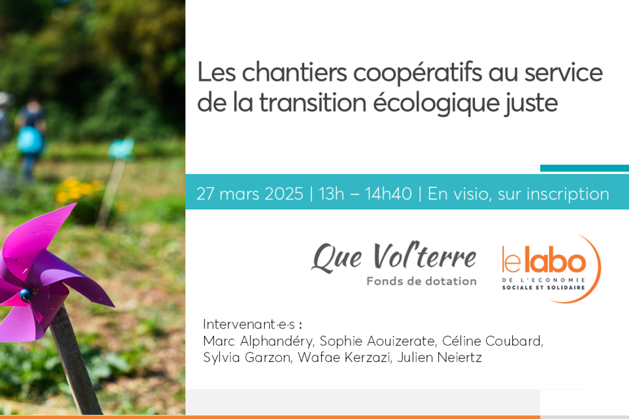Labo de l'ESS : webinaire de restitution des chantiers coopératifs • RNMA